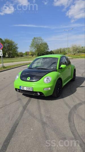 Zaļš Volkswagen Beetle 2002 Rīga, ar dzinēja tilpumu 1.60 L un nobraukumu 387 tūkst. km par 4500 €, foto 3 vietnē AUTOMOTO.COM.LV