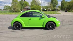 Zaļš Volkswagen Beetle 2002 Rīga, ar dzinēja tilpumu 1.60 L un nobraukumu 387 tūkst. km par 4500 €, foto 4 vietnē AUTOMOTO.COM.LV