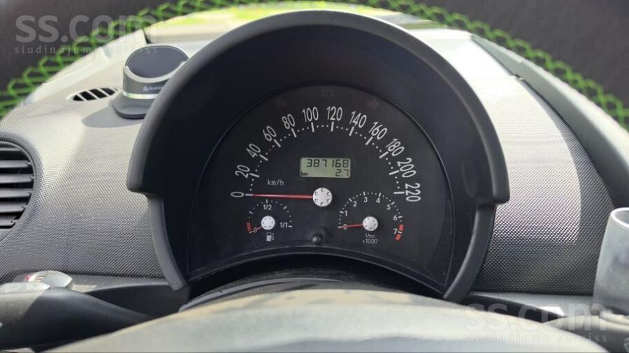 Zaļš Volkswagen Beetle 2002 Rīga, ar dzinēja tilpumu 1.60 L un nobraukumu 387 tūkst. km par 4500 €, foto 17 vietnē AUTOMOTO.COM.LV