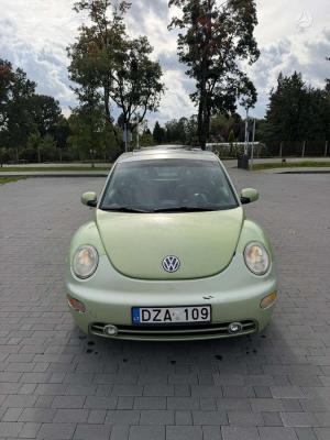Green Volkswagen Beetle 2002 in Kaunas, with an engine capacity of 1.78 L and mileage of 128 thousand km for 1100 €, photo  on AUTOMOTO.COM.LV