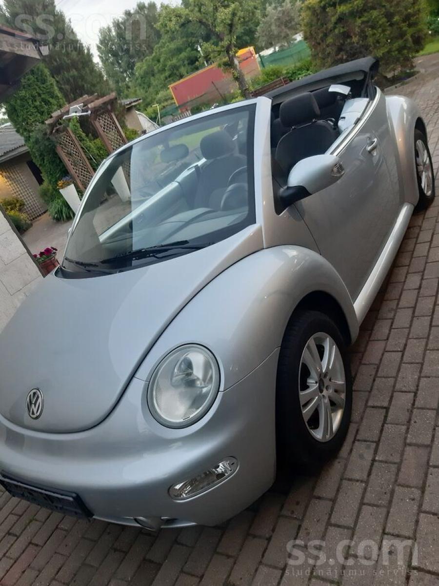Grey Volkswagen Beetle 2004 in Riga, with an engine capacity of 1.90 L and mileage of 321 thousand km for 2150 €, photo 1 on AUTOMOTO.COM.LV