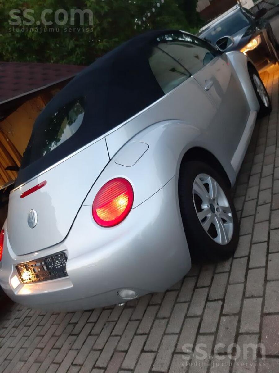 Grey Volkswagen Beetle 2004 in Riga, with an engine capacity of 1.90 L and mileage of 321 thousand km for 2150 €, photo 5 on AUTOMOTO.COM.LV
