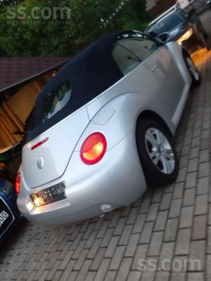 Grey Volkswagen Beetle 2004 in Riga, with an engine capacity of 1.90 L and mileage of 321 thousand km for 2150 €, photo 6 on AUTOMOTO.COM.LV