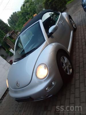Grey Volkswagen Beetle 2004 in Riga, with an engine capacity of 1.90 L and mileage of 321 thousand km for 2150 €, photo 8 on AUTOMOTO.COM.LV