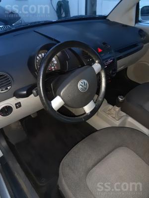 Grey Volkswagen Beetle 2004 in Riga, with an engine capacity of 1.90 L and mileage of 321 thousand km for 2150 €, photo 13 on AUTOMOTO.COM.LV