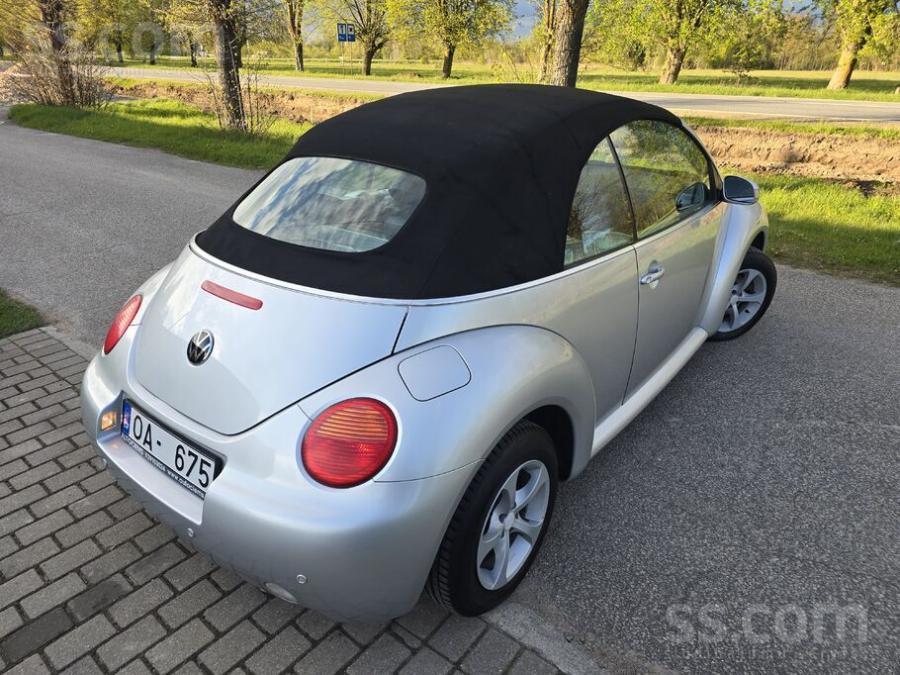 Pelēks Volkswagen Beetle 2005 Ogre, ar dzinēja tilpumu 1.90 L un nobraukumu 125 tūkst. km par 2500 €, foto 10 vietnē AUTOMOTO.COM.LV