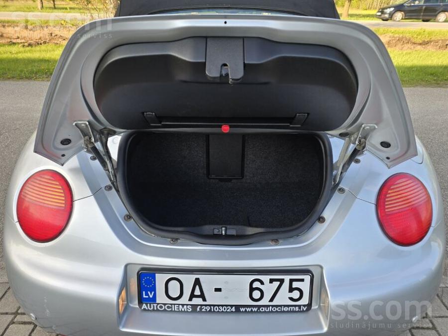 Pelēks Volkswagen Beetle 2005 Ogre, ar dzinēja tilpumu 1.90 L un nobraukumu 125 tūkst. km par 2500 €, foto 11 vietnē AUTOMOTO.COM.LV