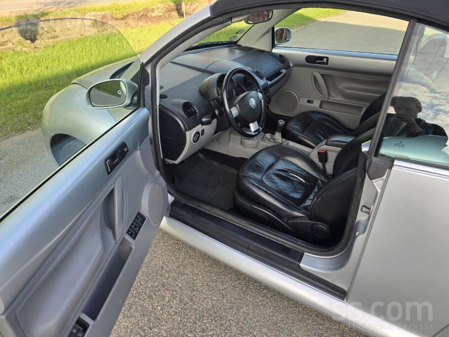 Pelēks Volkswagen Beetle 2005 Ogre, ar dzinēja tilpumu 1.90 L un nobraukumu 125 tūkst. km par 2500 €, foto 14 vietnē AUTOMOTO.COM.LV