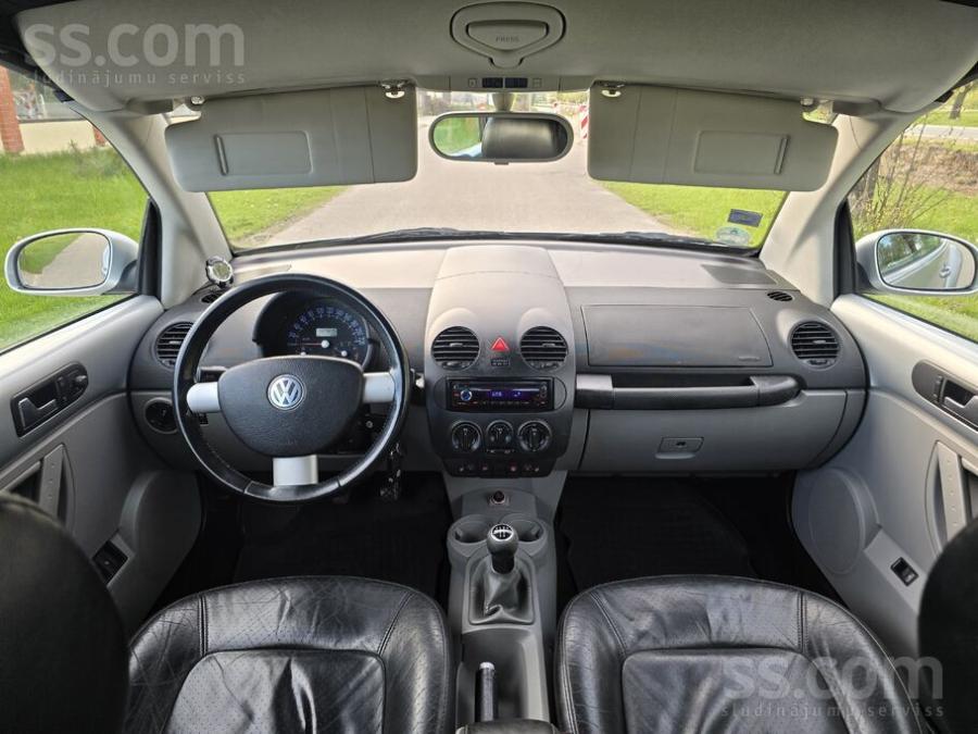 Pelēks Volkswagen Beetle 2005 Ogre, ar dzinēja tilpumu 1.90 L un nobraukumu 125 tūkst. km par 2500 €, foto 17 vietnē AUTOMOTO.COM.LV