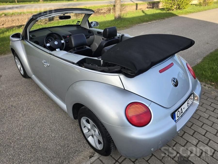 Pelēks Volkswagen Beetle 2005 Ogre, ar dzinēja tilpumu 1.90 L un nobraukumu 125 tūkst. km par 2500 €, foto 26 vietnē AUTOMOTO.COM.LV