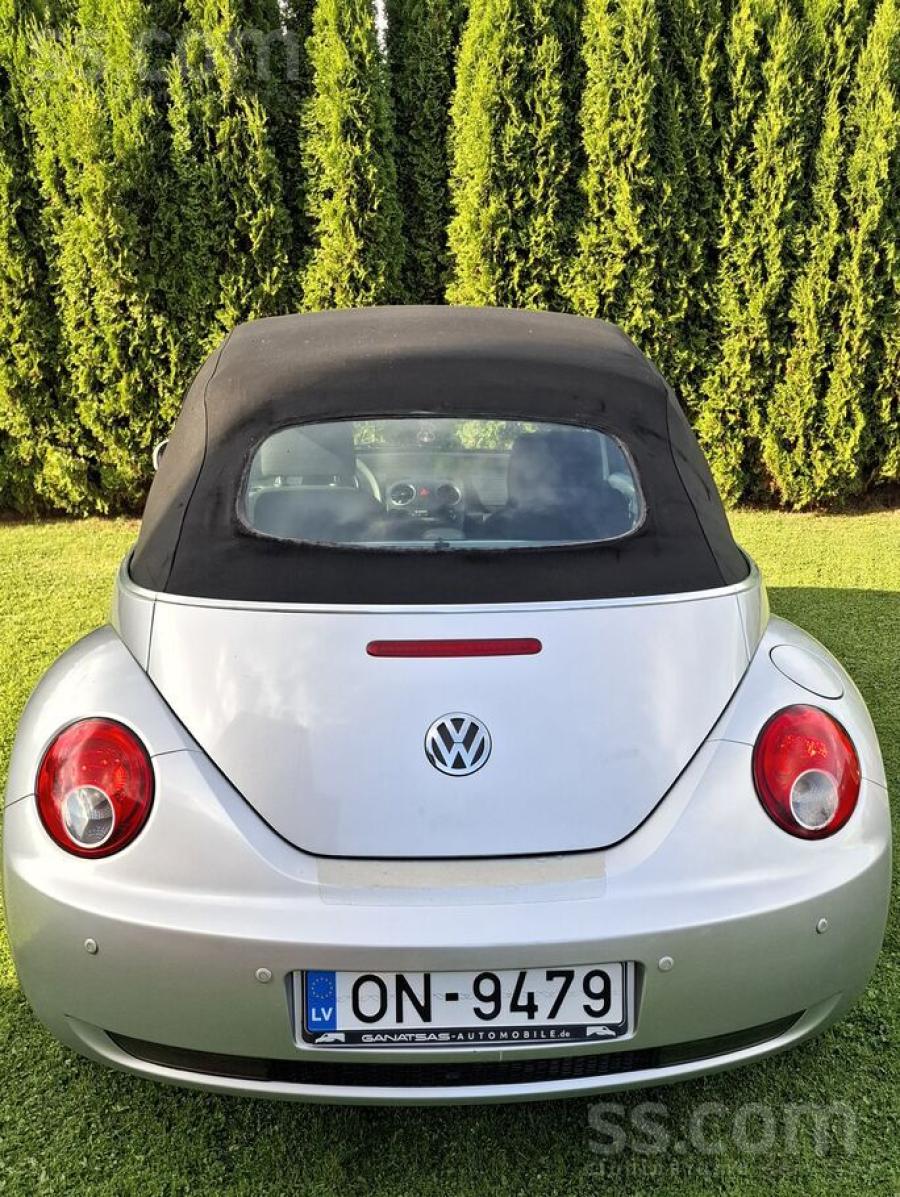 Grey Volkswagen Beetle 2009 in Riga, with an engine capacity of 1.90 L and mileage of 248 thousand km for 3100 €, photo 3 on AUTOMOTO.COM.LV