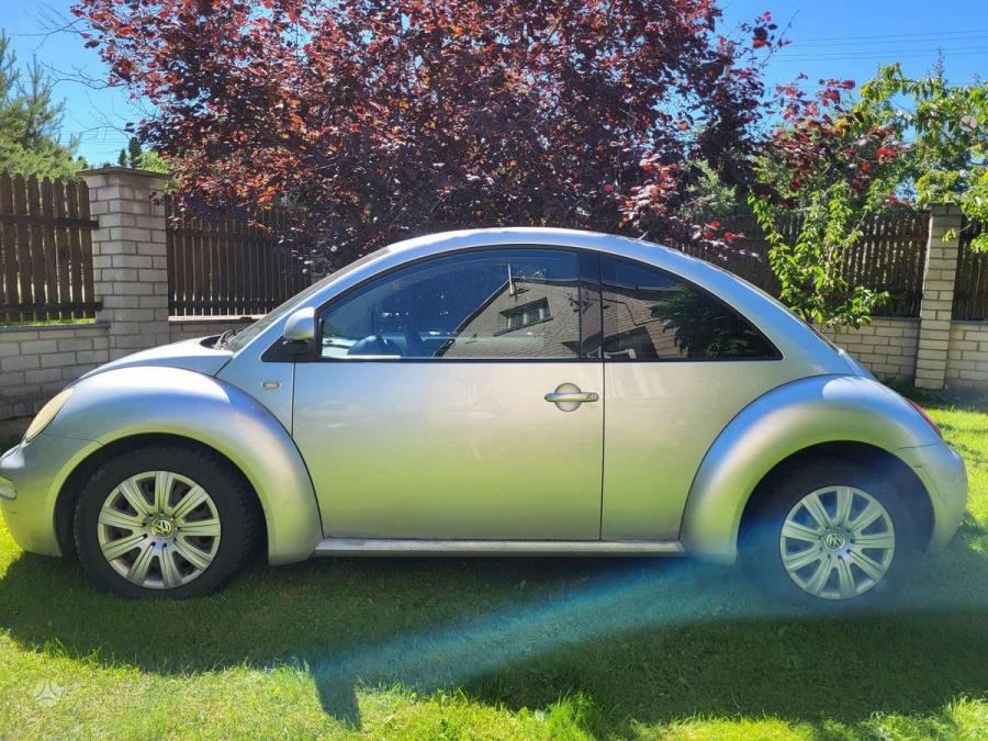Grey Volkswagen Beetle 1999 in Kaunas, with an engine capacity of 1.90 L and mileage of 280 thousand km for 1150 €, photo 1 on AUTOMOTO.COM.LV