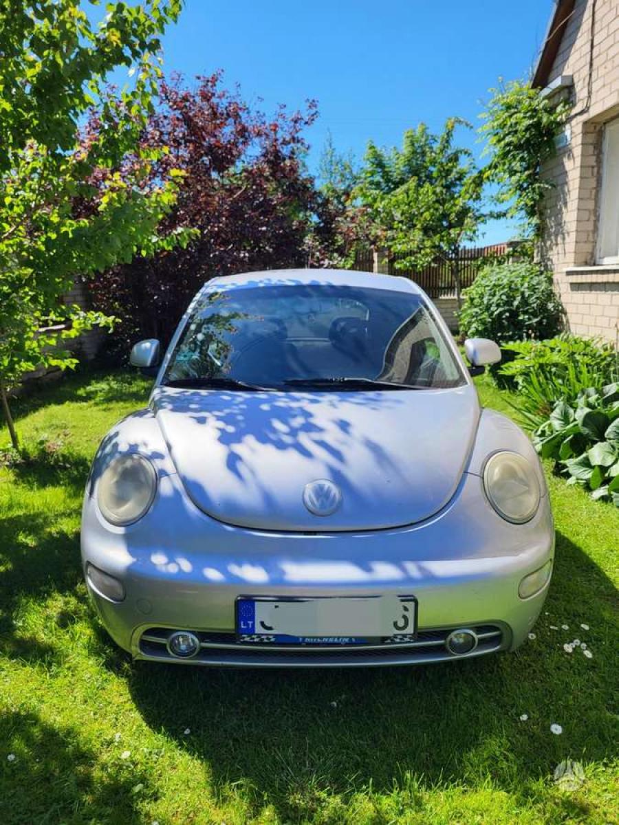 Grey Volkswagen Beetle 1999 in Kaunas, with an engine capacity of 1.90 L and mileage of 280 thousand km for 1150 €, photo 4 on AUTOMOTO.COM.LV