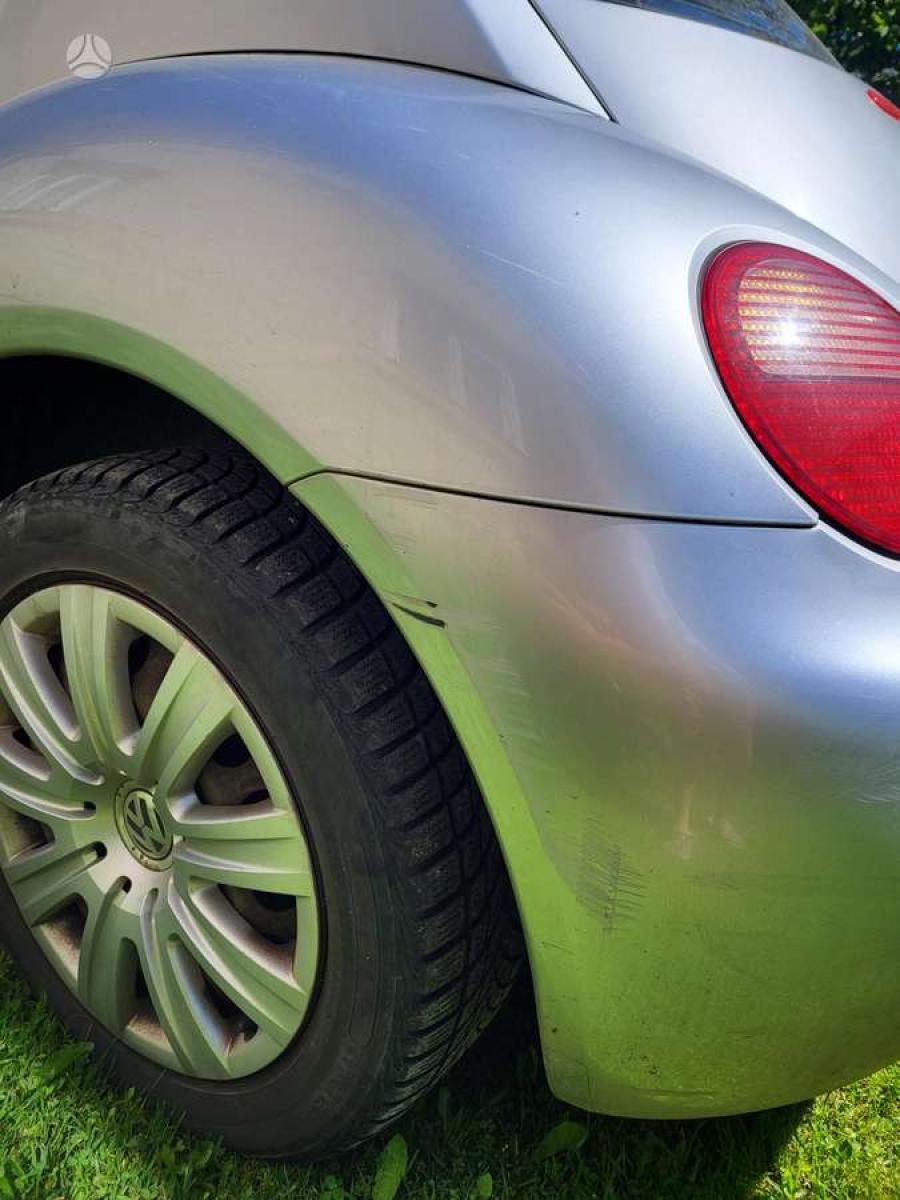 Grey Volkswagen Beetle 1999 in Kaunas, with an engine capacity of 1.90 L and mileage of 280 thousand km for 1150 €, photo 10 on AUTOMOTO.COM.LV