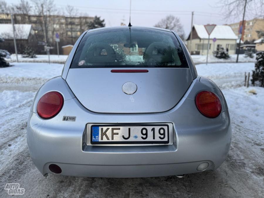 Grey Volkswagen Beetle 2002 in Kaunas, with an engine capacity of 1.90 L and mileage of 251 thousand km for 1550 €, photo 8 on AUTOMOTO.COM.LV
