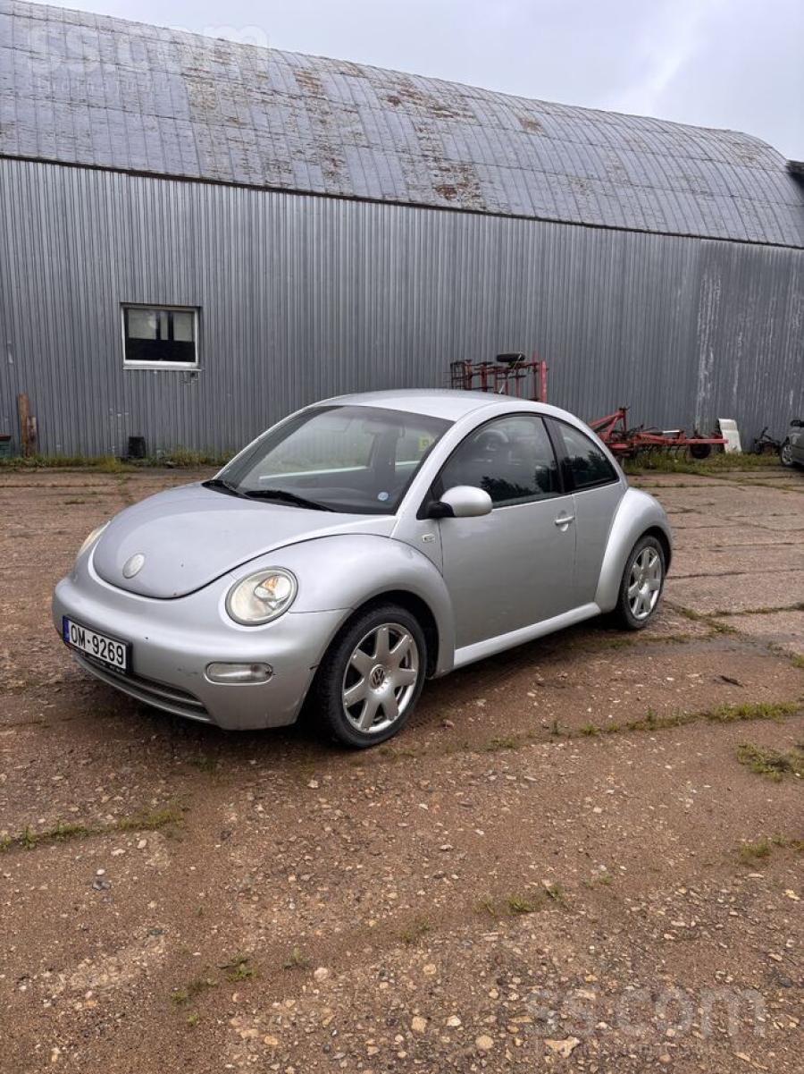 Pelēks Volkswagen Beetle 2002 Jēkabpils, ar dzinēja tilpumu 1.90 L un nobraukumu 251 tūkst. km par 1900 €, foto 1 vietnē AUTOMOTO.COM.LV