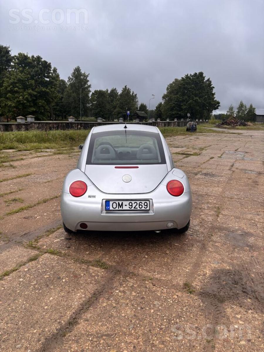 Pelēks Volkswagen Beetle 2002 Jēkabpils, ar dzinēja tilpumu 1.90 L un nobraukumu 251 tūkst. km par 1900 €, foto 7 vietnē AUTOMOTO.COM.LV