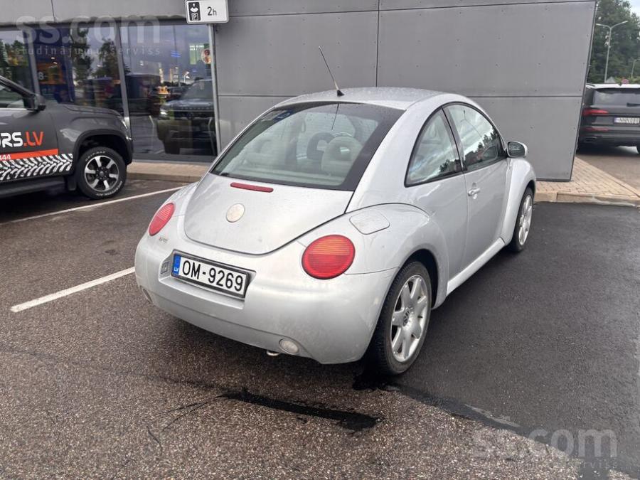 Pelēks Volkswagen Beetle 2002 Aizkraukle, ar dzinēja tilpumu 1.90 L un nobraukumu 251 tūkst. km par 1150 €, foto 4 vietnē AUTOMOTO.COM.LV