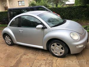 Grey Volkswagen Beetle 2003 in Riga, with an engine capacity of 1.90 L and mileage of 250 thousand km for 1550 €, photo  on AUTOMOTO.COM.LV