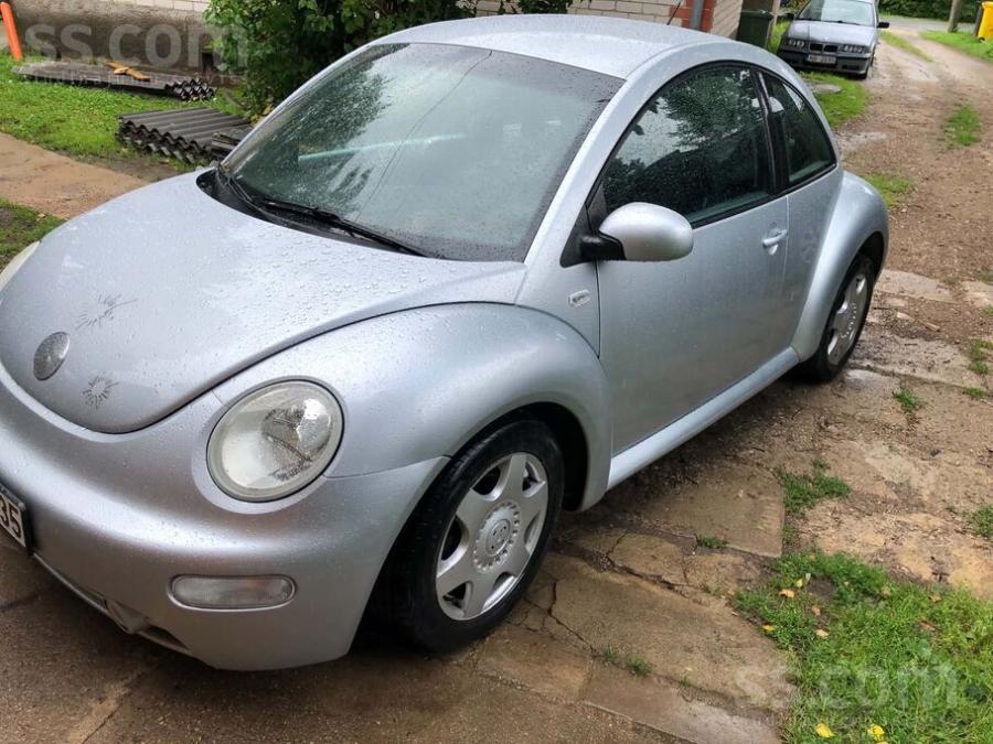 Grey Volkswagen Beetle 2003 in Riga, with an engine capacity of 1.90 L and mileage of 250 thousand km for 1550 €, photo 3 on AUTOMOTO.COM.LV