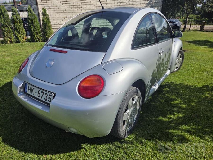 Pelēks Volkswagen Beetle 2003 Rīga, ar dzinēja tilpumu 1.90 L un nobraukumu 245 tūkst. km par 1300 €, foto 10 vietnē AUTOMOTO.COM.LV