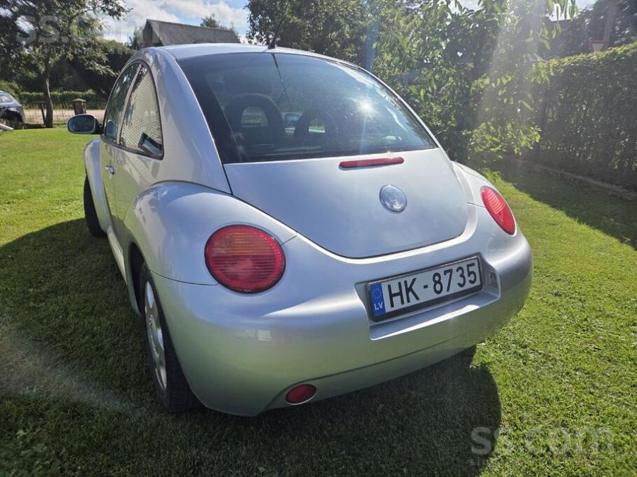 Pelēks Volkswagen Beetle 2003 Rīga, ar dzinēja tilpumu 1.90 L un nobraukumu 245 tūkst. km par 1300 €, foto 12 vietnē AUTOMOTO.COM.LV
