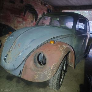 Pelēks Volkswagen Beetle 1963 Ukmergė, ar dzinēja tilpumu 1.20 L un nobraukumu 500 tūkst. km par 1650 €, foto 3 vietnē AUTOMOTO.COM.LV