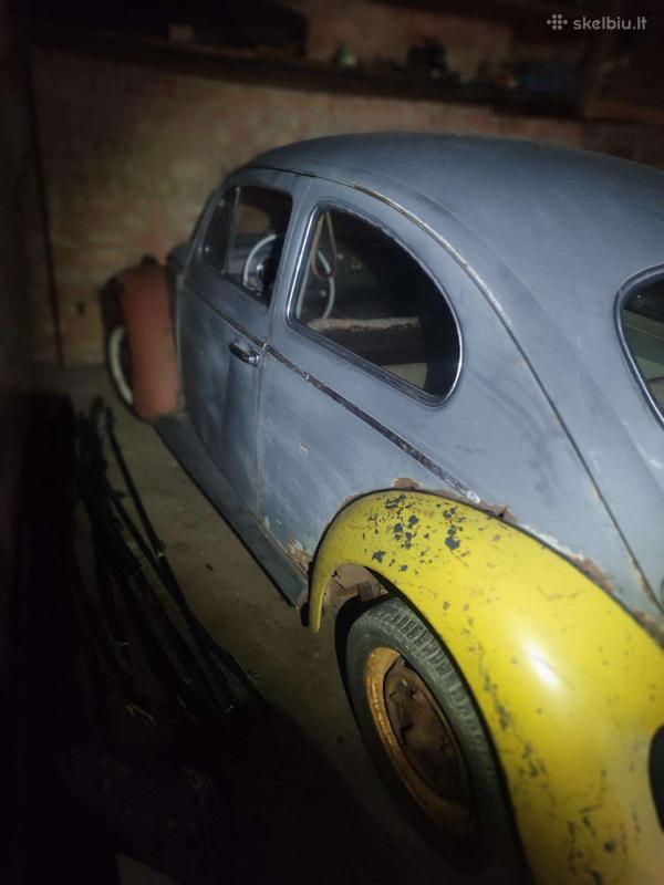 Pelēks Volkswagen Beetle 1963 Ukmergė, ar dzinēja tilpumu 1.20 L un nobraukumu 500 tūkst. km par 1650 €, foto 8 vietnē AUTOMOTO.COM.LV