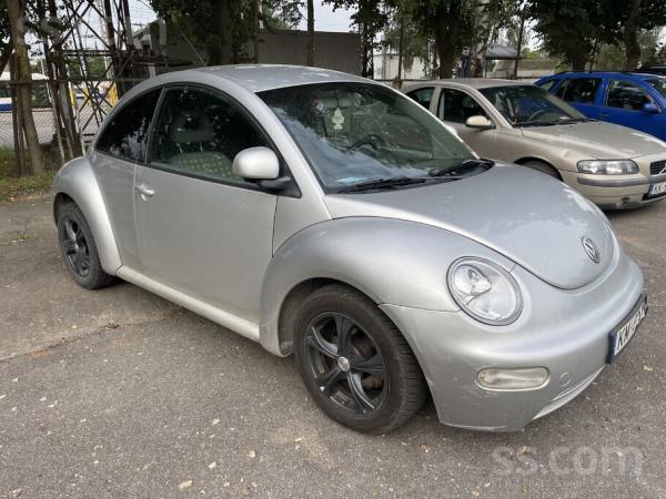 Pelēks Volkswagen Beetle 1998 Rīga, ar dzinēja tilpumu 2.00 L un nobraukumu 191 tūkst. km par 650 €, foto 3 vietnē AUTOMOTO.COM.LV