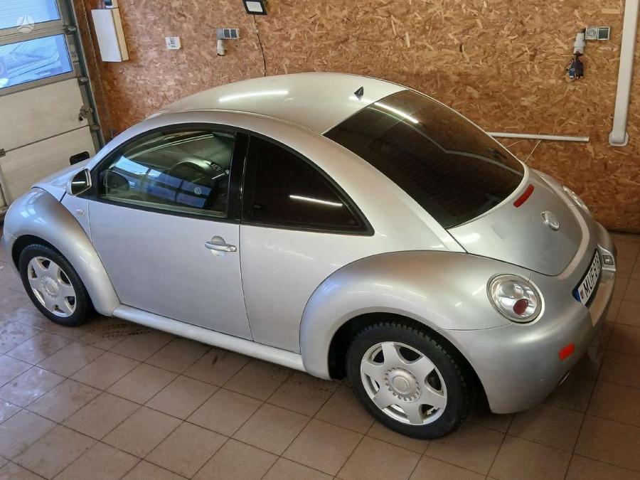 Pelēks Volkswagen Beetle 1999 Kauņa, ar dzinēja tilpumu 1.90 L un nobraukumu 314 tūkst. km par 750 €, foto 2 vietnē AUTOMOTO.COM.LV