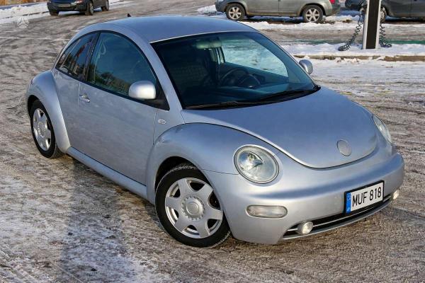 Pelēks Volkswagen Beetle 1999 Kauņa, ar dzinēja tilpumu 1.90 L un nobraukumu 314 tūkst. km par 750 €, foto 3 vietnē AUTOMOTO.COM.LV