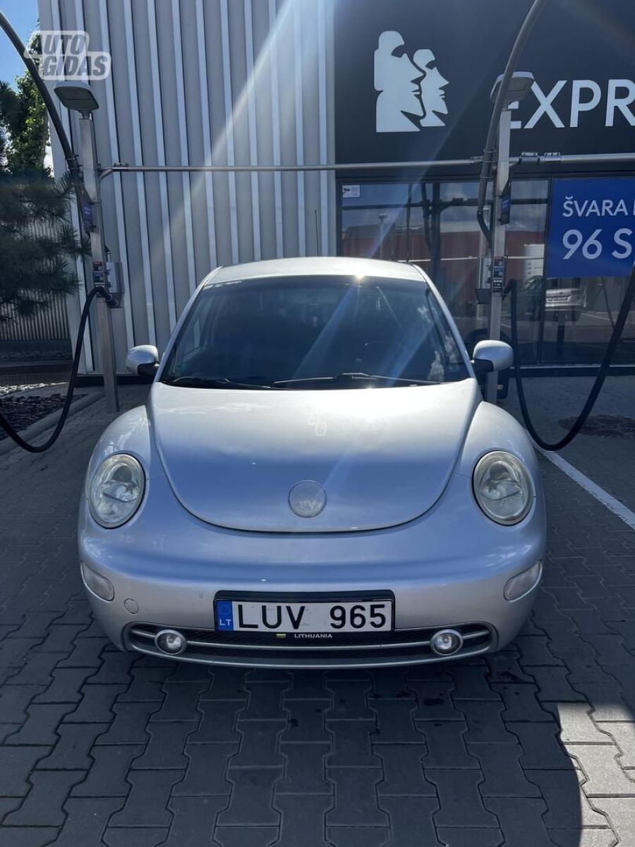 Pelēks Volkswagen Beetle 2001 Kauņa, ar dzinēja tilpumu 1.90 L un nobraukumu 258 tūkst. km par 850 €, foto 3 vietnē AUTOMOTO.COM.LV