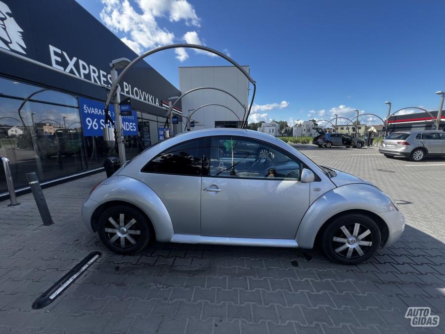 Pelēks Volkswagen Beetle 2001 Kauņa, ar dzinēja tilpumu 1.90 L un nobraukumu 258 tūkst. km par 850 €, foto 5 vietnē AUTOMOTO.COM.LV