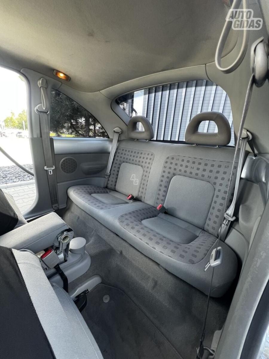 Pelēks Volkswagen Beetle 2001 Kauņa, ar dzinēja tilpumu 1.90 L un nobraukumu 258 tūkst. km par 850 €, foto 14 vietnē AUTOMOTO.COM.LV