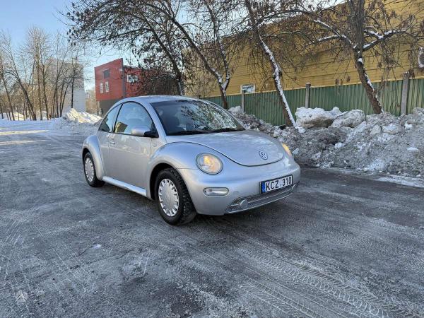 Pelēks Volkswagen Beetle 2002 Kauņa, ar dzinēja tilpumu 1.90 L un nobraukumu 390 tūkst. km par 1200 €, foto 1 vietnē AUTOMOTO.COM.LV