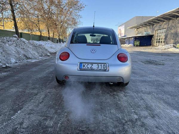 Pelēks Volkswagen Beetle 2002 Kauņa, ar dzinēja tilpumu 1.90 L un nobraukumu 390 tūkst. km par 1200 €, foto 5 vietnē AUTOMOTO.COM.LV