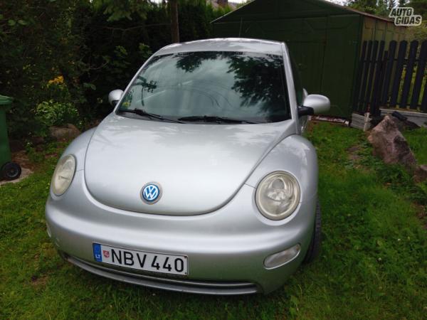 Grey Volkswagen Beetle 2002 in Pakruojis, with an engine capacity of 1.90 L and mileage of 268 thousand km for 1100 €, photo 1 on AUTOMOTO.COM.LV