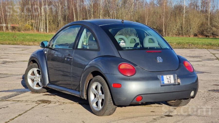 Pelēks Volkswagen Beetle 2002 Rīga, ar dzinēja tilpumu 1.90 L un nobraukumu 294 tūkst. km par 1600 €, foto 5 vietnē AUTOMOTO.COM.LV