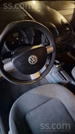 Pelēks Volkswagen Beetle 2002 Rīga, ar dzinēja tilpumu 1.90 L un nobraukumu 294 tūkst. km par 1600 €, foto 6 vietnē AUTOMOTO.COM.LV