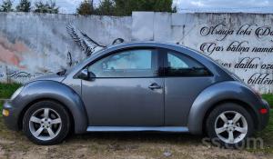 Grey Volkswagen Beetle 2002 in Riga, with an engine capacity of 1.90 L and mileage of 295 thousand km for 1600 €, photo 4 on AUTOMOTO.COM.LV