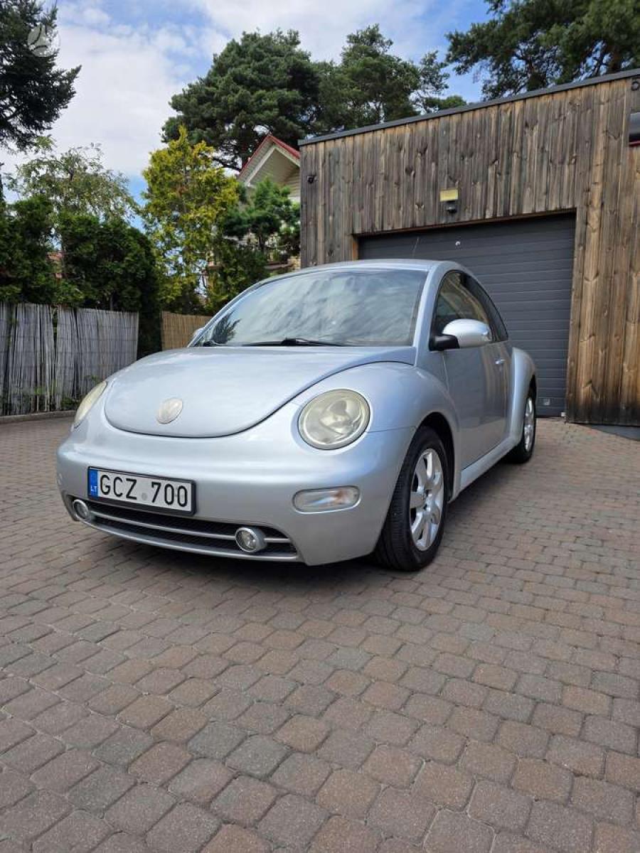 Grey Volkswagen Beetle 2003 in Kaunas, with an engine capacity of 1.90 L and mileage of 273 thousand km for 1500 €, photo 1 on AUTOMOTO.COM.LV