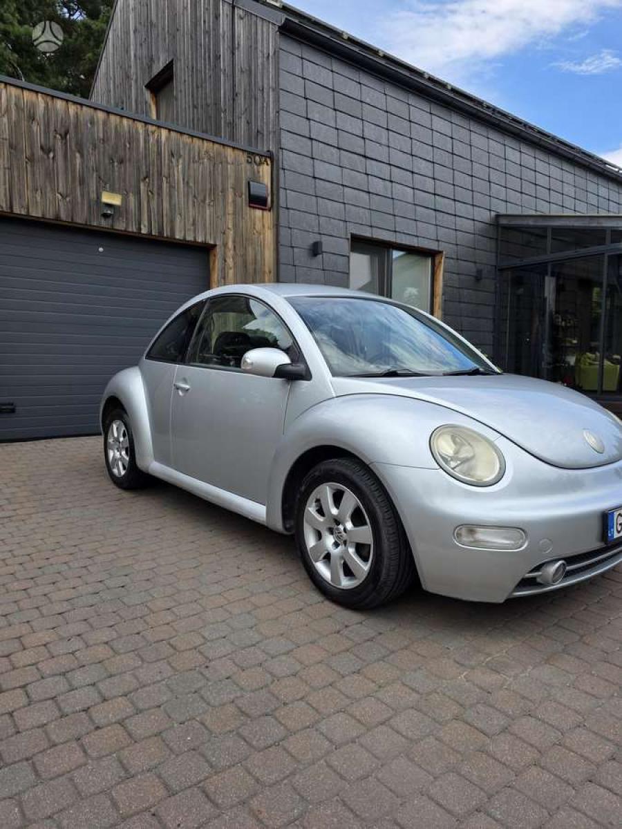 Grey Volkswagen Beetle 2003 in Kaunas, with an engine capacity of 1.90 L and mileage of 273 thousand km for 1500 €, photo 5 on AUTOMOTO.COM.LV