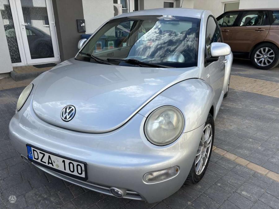 Grey Volkswagen Beetle 2008 in Kaunas, with an engine capacity of 1.98 L and mileage of 145 thousand km for 1499 €, photo 1 on AUTOMOTO.COM.LV