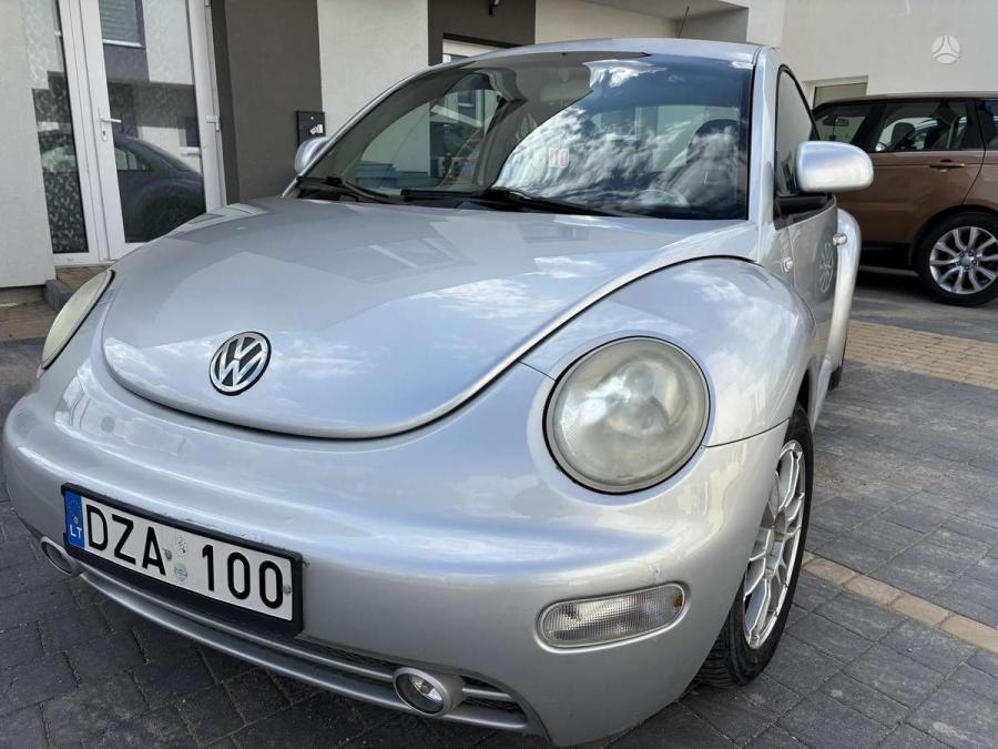 Grey Volkswagen Beetle 2008 in Kaunas, with an engine capacity of 1.98 L and mileage of 145 thousand km for 1499 €, photo 3 on AUTOMOTO.COM.LV