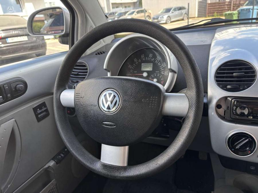 Grey Volkswagen Beetle 2008 in Kaunas, with an engine capacity of 1.98 L and mileage of 145 thousand km for 1499 €, photo 20 on AUTOMOTO.COM.LV