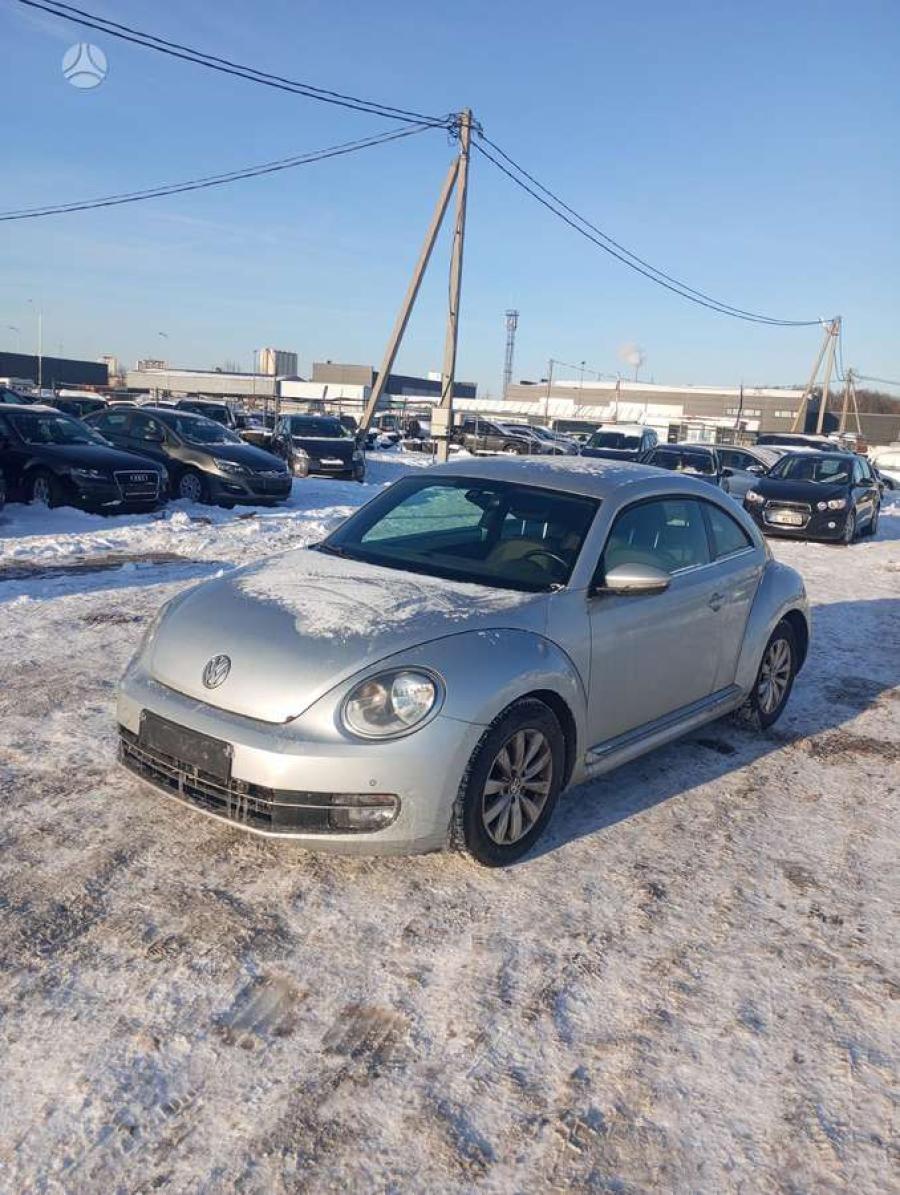 Grey Volkswagen Beetle 2012 in Kaunas, with an engine capacity of 1.20 L and mileage of 250 thousand km for 3200 €, photo 1 on AUTOMOTO.COM.LV
