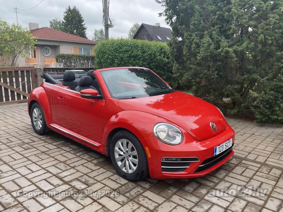 Orange Volkswagen Beetle 2017 in Tallinn, with an engine capacity of 2.00 L and mileage of 165 thousand km for 19500 €, photo 1 on AUTOMOTO.COM.LV