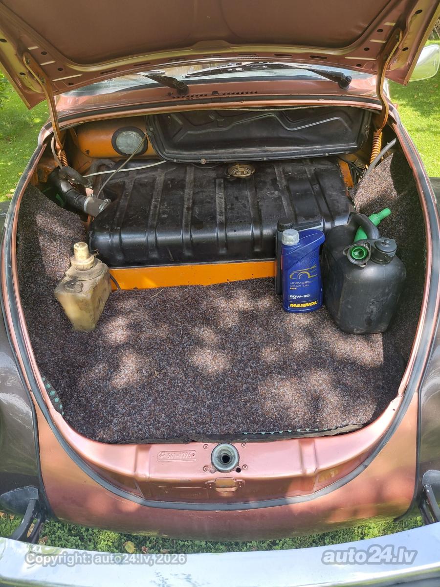 Orange Volkswagen Beetle 1974 in Tallinn, with an engine capacity of 1.30 L and mileage of 90 thousand km for 6900 €, photo 7 on AUTOMOTO.COM.LV