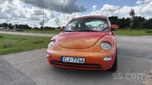 Orange Volkswagen Beetle 1999 in Riga, with an engine capacity of 2.00 L and mileage of 210 thousand km for 2000 €, photo  on AUTOMOTO.COM.LV