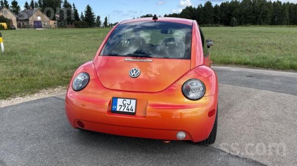 Orange Volkswagen Beetle 1999 in Riga, with an engine capacity of 2.00 L and mileage of 210 thousand km for 2000 €, photo 3 on AUTOMOTO.COM.LV